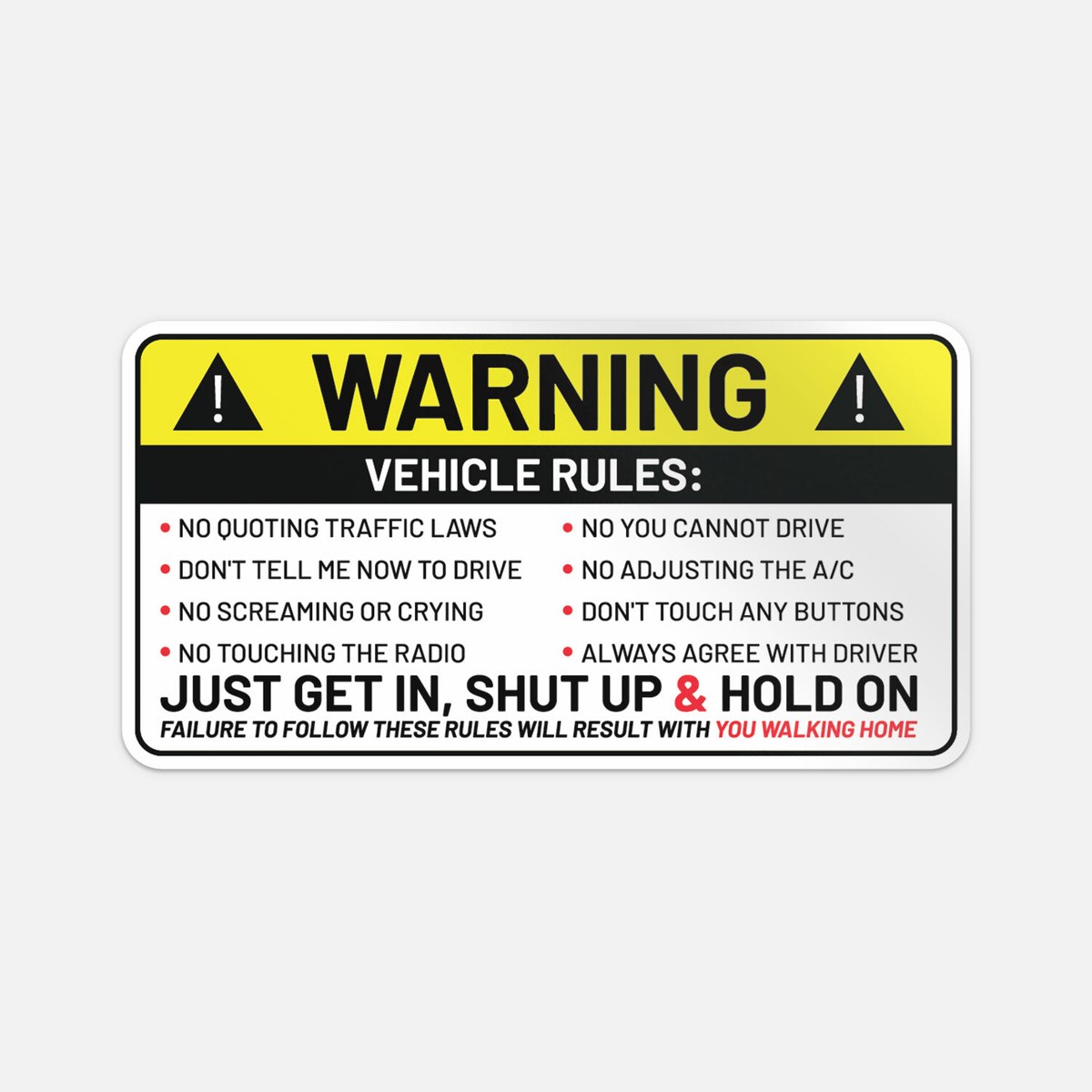 Silly Warning Quotes