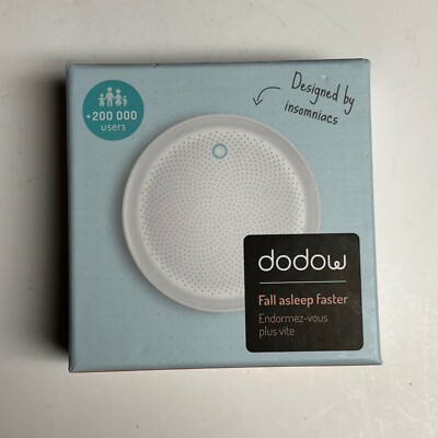 Dodow Sleep Aid Fall Asleep Faster Insomnia Device: New & Sealed ...