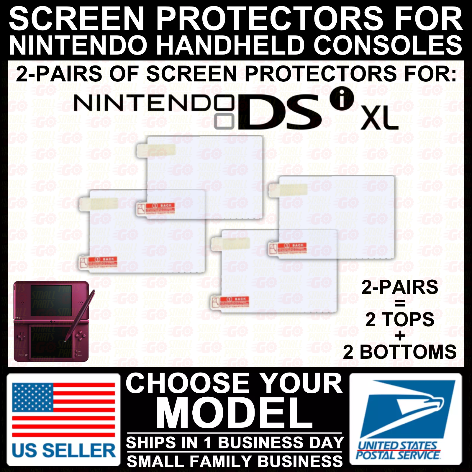 LCD Screen Protector Nintendo GB/GBA/SP/GBC/GBP/DS Lite/New/3DS/2DS/DSi ...
