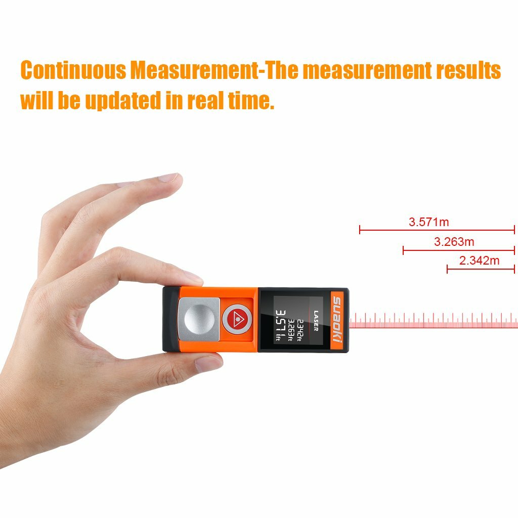 Suaoki D5 Laser Measure 20 Meter Laser | Grelly UK