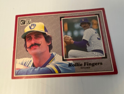 Rollie Fingers 1983 Donruss #33 Oversize All-Star Card | eBay