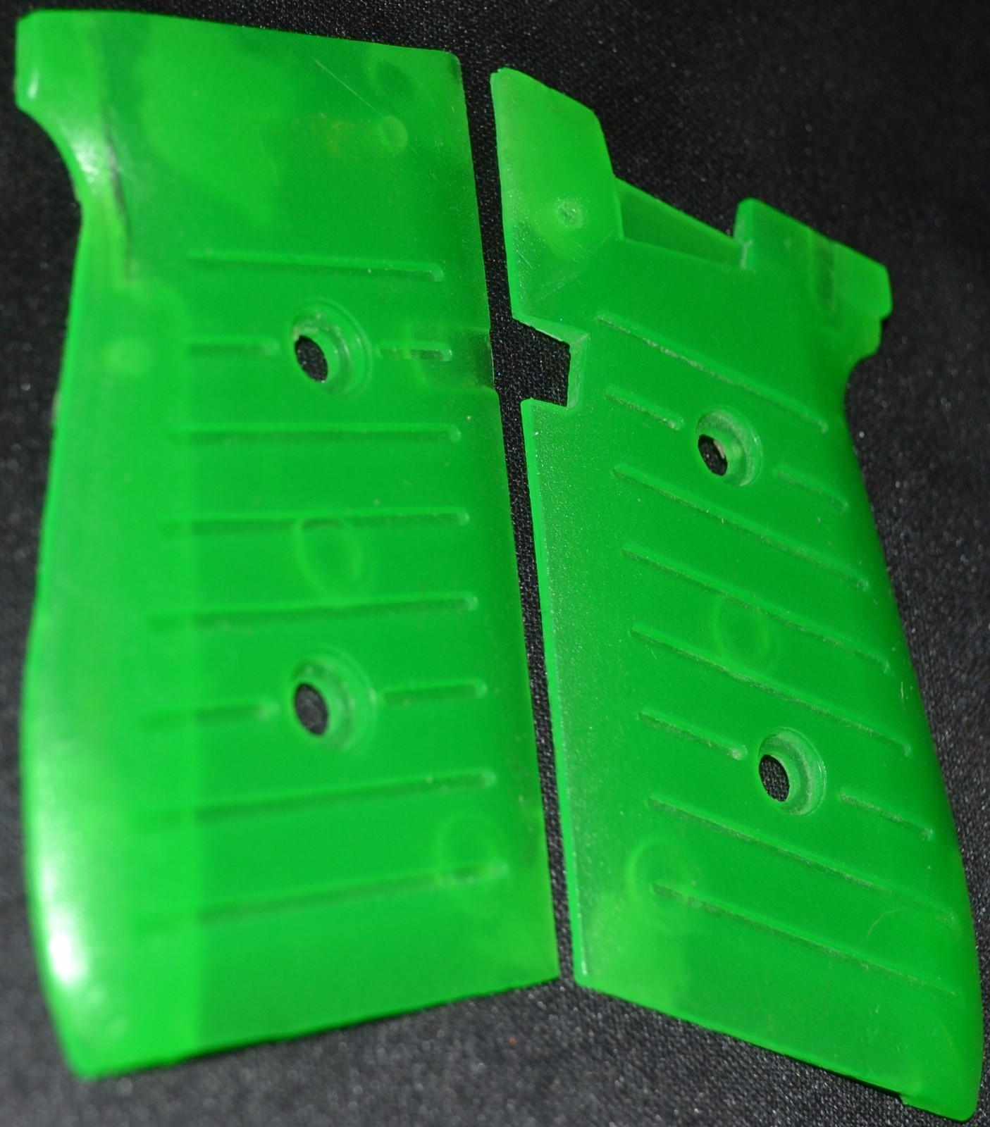 Jimenez JA9, Jennings, Bryco 9mm pistol grips zombie green plastic | eBay