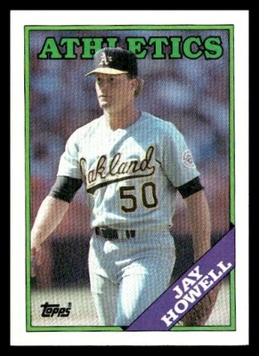 1988 Topps #690 Jay Howell Oakland Athletics Baseball card | eBay