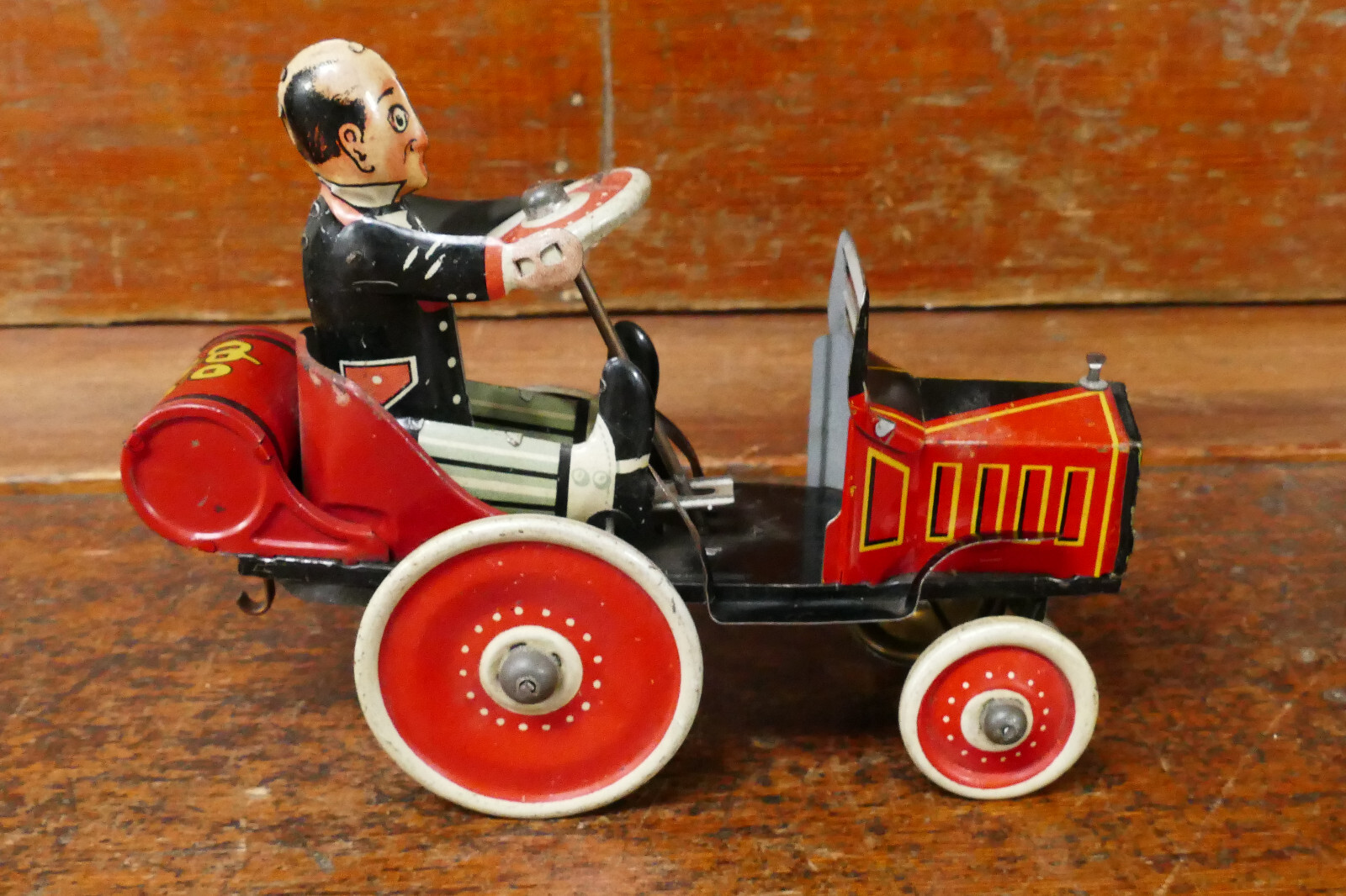 Vintage Original 1930s Marx Coo Coo Car Tin Litho Windup Toy Car ...