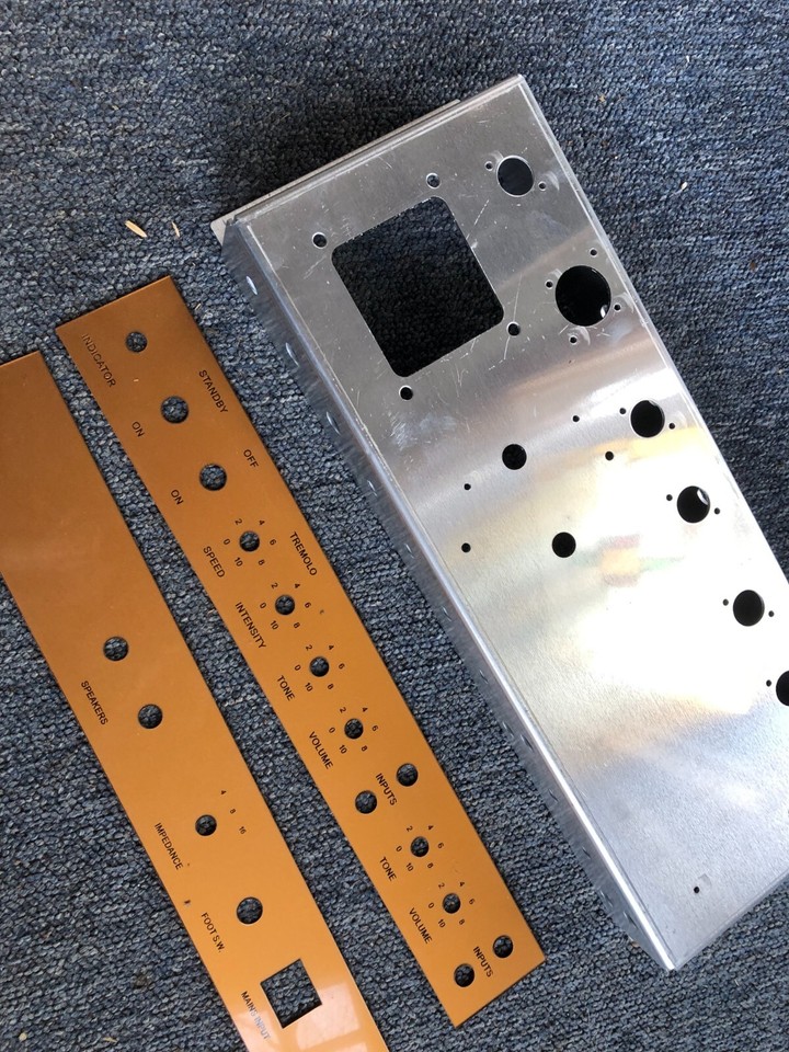 Marshall 18watt type chassis- .08 aluminum | eBay