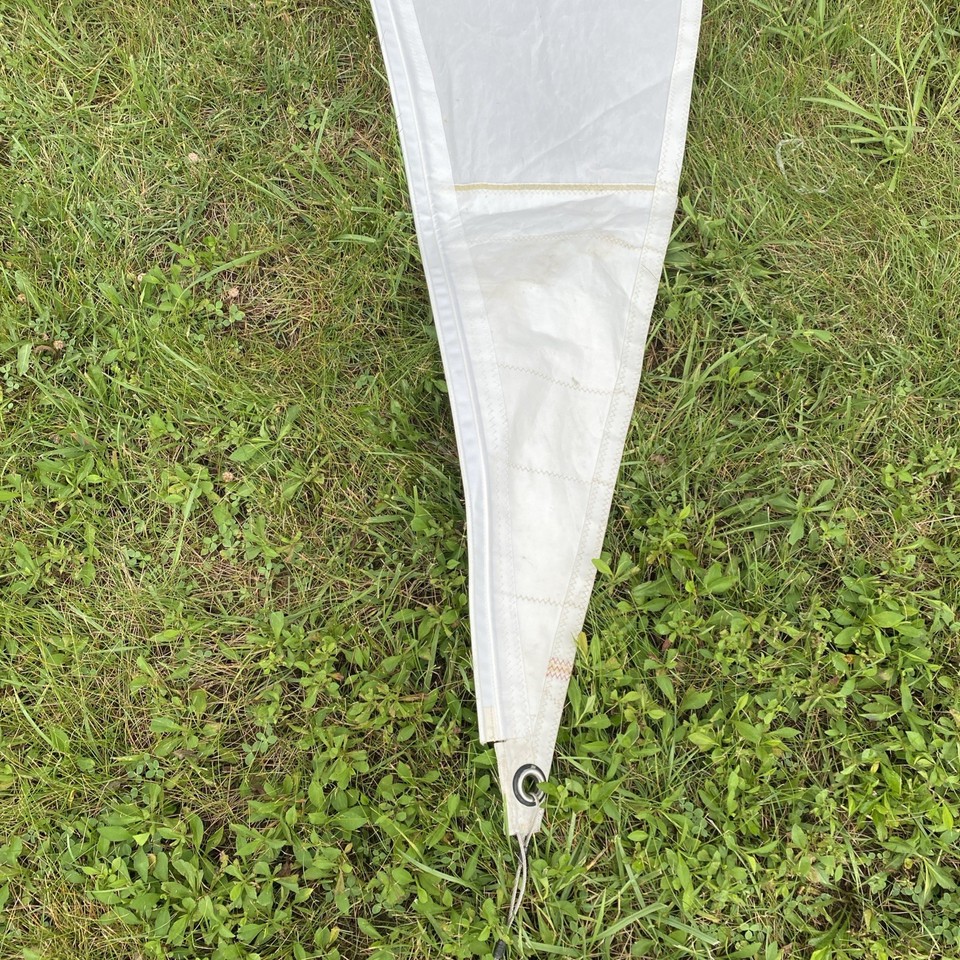 Storm Jib Sail - Luff: 23’ Leech: 19’ Foot: 10’ Luff Tape: 4.5mm | eBay