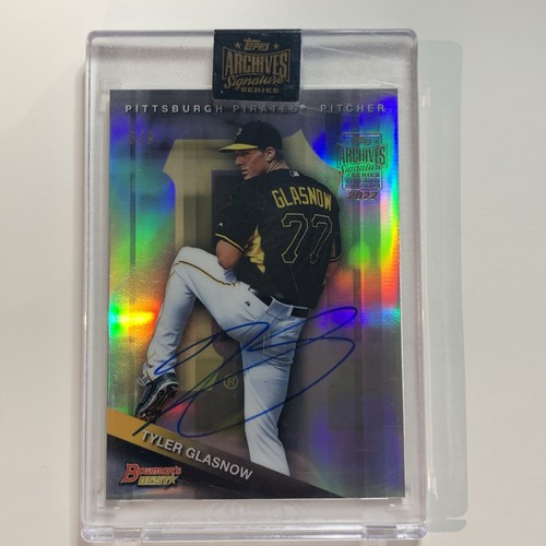 2022 Topps Archives Signature Series Bowman's Best TYLER GLASNOW Auto ...