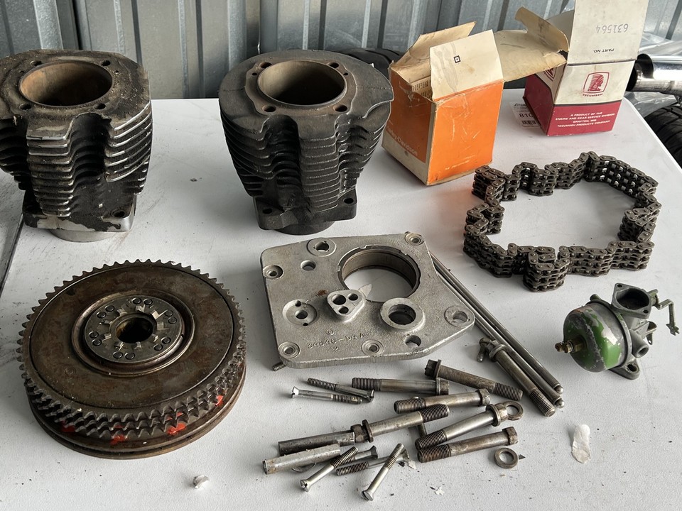 1959 HARLEY-DAVIDSON XLCH ENGINE MATCHING NUMBERS 59XLCH1890 RARE ...
