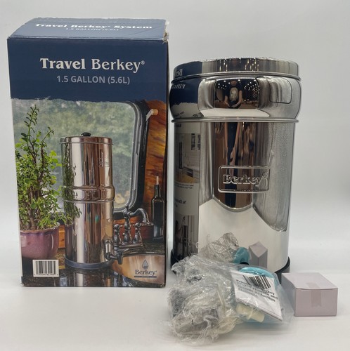 Travel Berkey Water Filtration System No Filters Or Red Color Included ...
