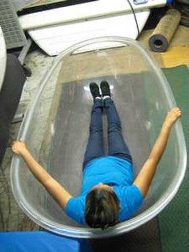 Bath Tub , Clear Acrylic Plex Glass, Transparent Movie/Film Prop, Egg ...