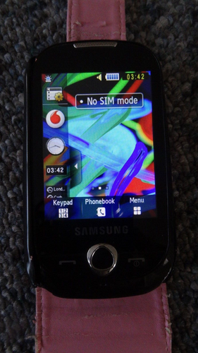 Samsung Genio Touch GT-S3650 - Pink (Vodafone) Mobile Phone | eBay