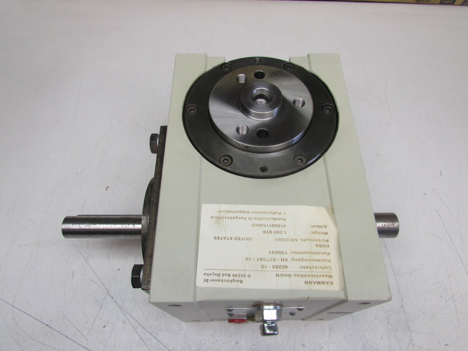 HEINZ INDEXING PARALLEL GEARBOX HTSG80-8/2-H75-270-MS-RH for sale ...