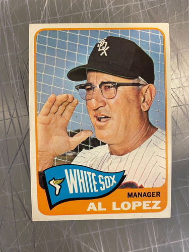 1965 TOPPS #414 AL LOPEZ CHICAGO WHITE SOX BASEBALL CARD NM/MT | eBay