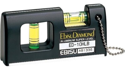 EBISU ALUMINUM LEVEL "HANDY LEVEL 2" BLACK ED-10HLB | eBay