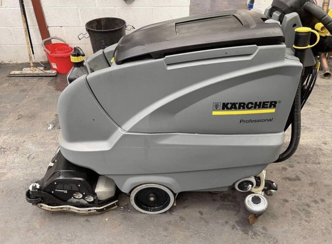 Karcher B80 W Bp Dose, Battery Scrubber Dryer Floor Cleaner / Only 70H ...