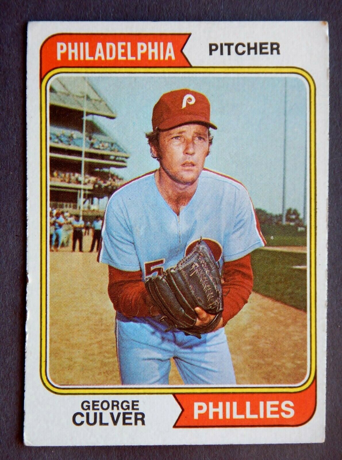 George Culver #632 Topps 1974 Baseball Card (Philadelphia Phillies) VG ...