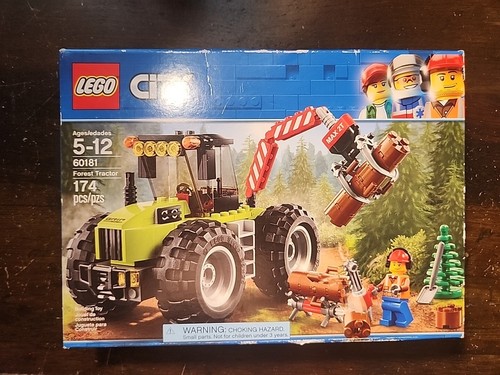 60181 FOREST TRACTOR lego NEW town CITY legos set great vehicle LOGGING ...