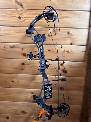 2024 New PSE EVOLVE DS 33 Bow EC2 Cam Charcoal 70 Pounds QAD Drop Away ...