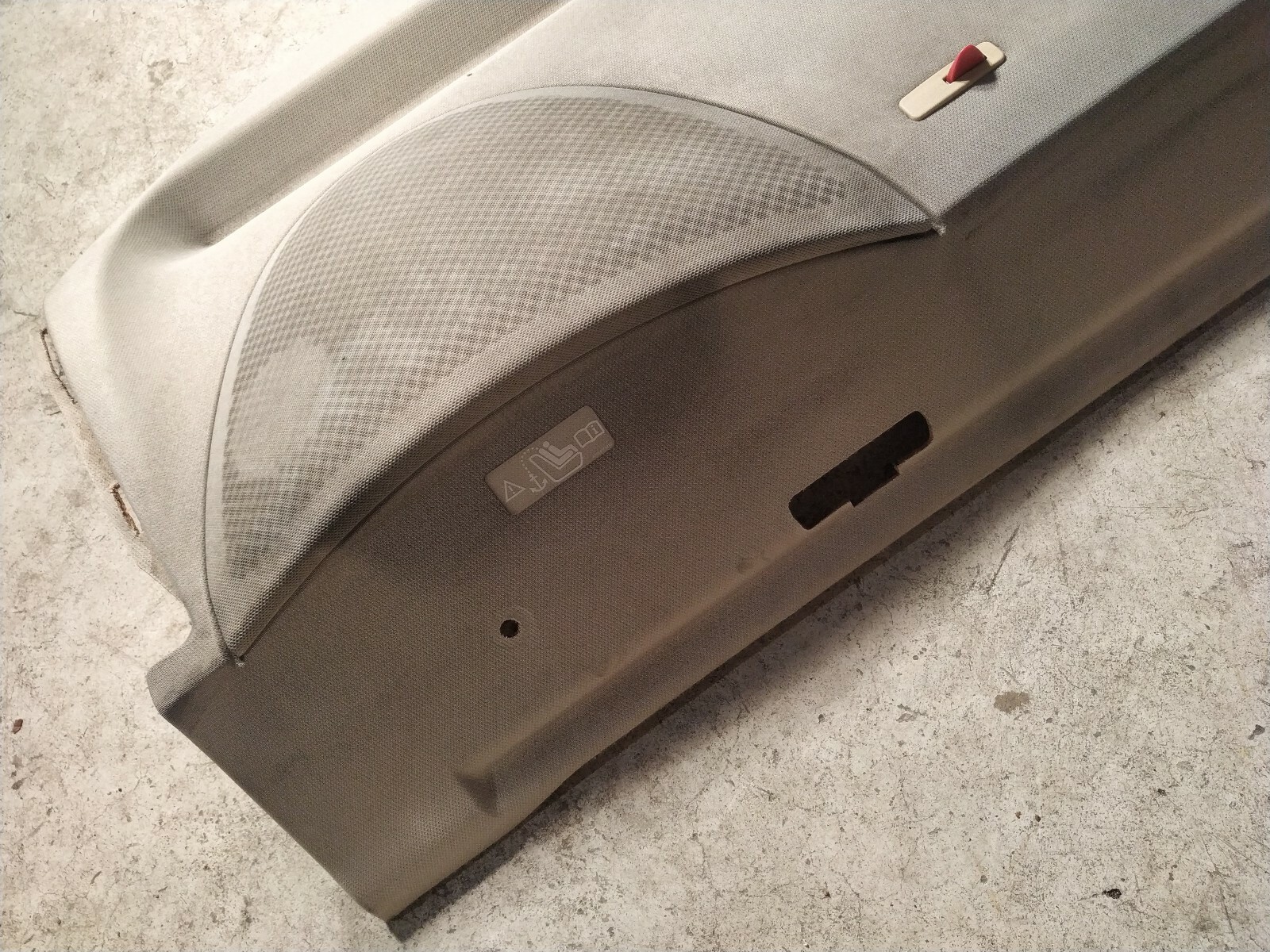 2003-2009 Mercedes W209 CLK CLK350 CLK500 Rear Deck Speaker Panel Shelf ...