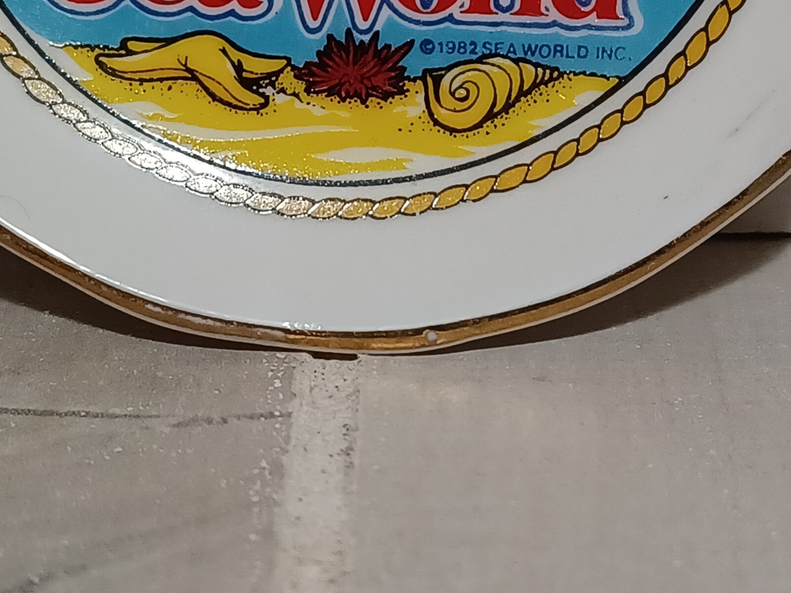 Vintage 1982 Sea World 3" Collectible Souvenir Plate. | eBay