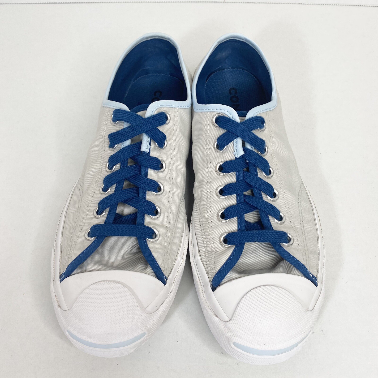 Converse Jack Purcell Gray Blue Golf Sneakers Unisex … - Gem