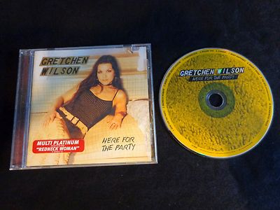 Gretchen Wilson Here For The Party CD 2004 Epic Sony Music Used 827969090329| eBay