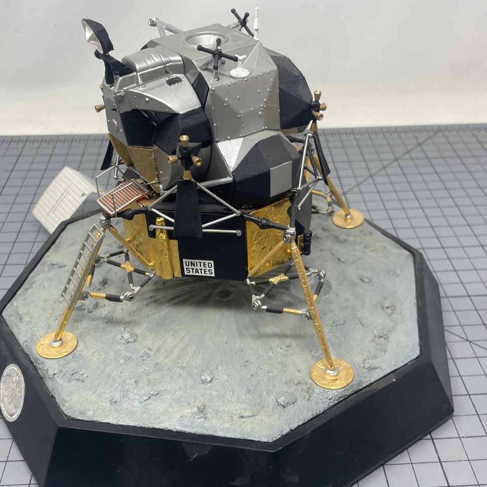 Franklin Mint Apollo 11 First Lunar Moon Module NASA 1:48 Scale Diecast ...