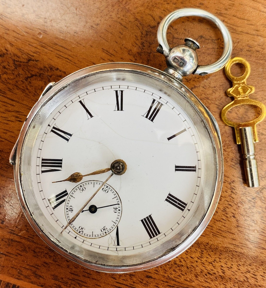 Open Pocket Watch Lot 386 AN 18CT GOLD OPEN FACED POCKET WATCH