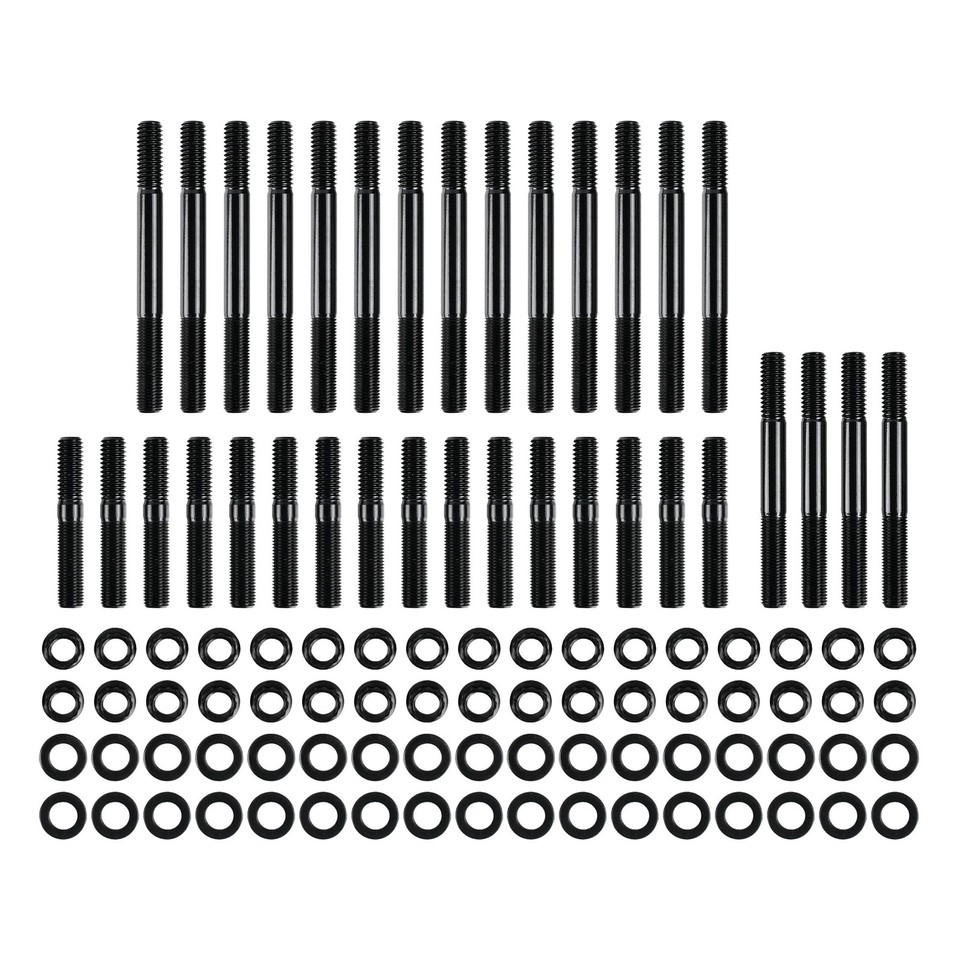 Cylinder Head Stud Kit for Fit Small Block Chevy SBC 265 267 283 302 ...