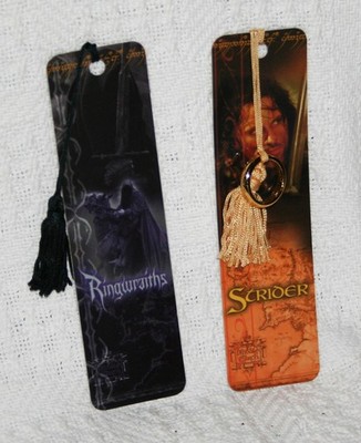 Strider & Ringwraiths Bookmark 2001 Lord Of The Rings The Fellowship of ...