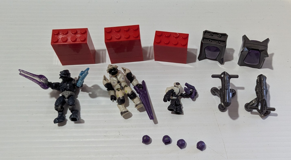 Mega Bloks Halo Covenant Phantom 96941 Set W/ Figures Ship is ...