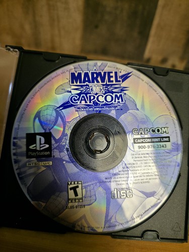 Marvel vs. Capcom: Clash of Super Heroes (PlayStation 1 PS1, 2000 ...