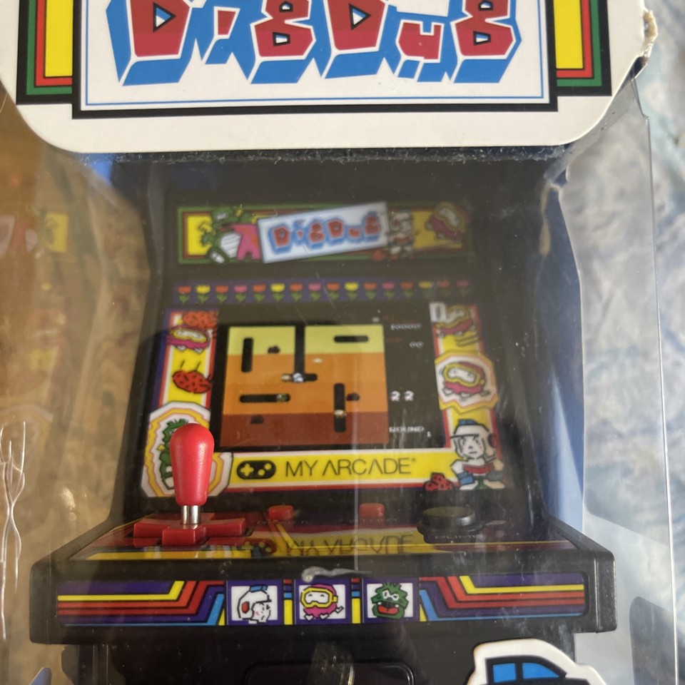 Dig Dug Real MINI CABINATO Original MY ARCADE Retrogaming Bandai Namco ...