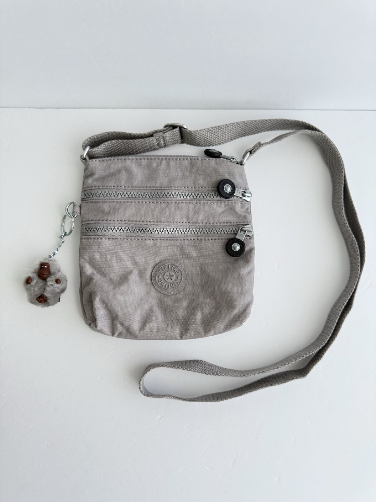 Kipling Alvar Keiko Crossbody Bag minibag Slate Grey … - Gem
