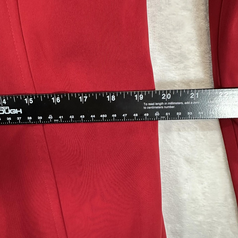 London Fog Coat Womens Petite Large Red Hooded Toggle Rain Mid Length ...