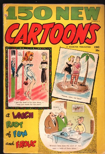 150 New Cartoons #1 (Charlton 1962) for sale online | eBay