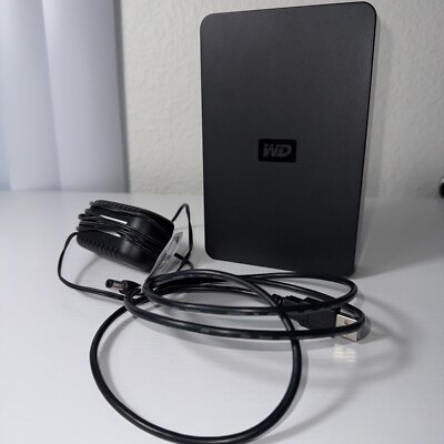 Western Digital WD Elements 2TB External USB Hard Drive WDBAAU0020HBK ...
