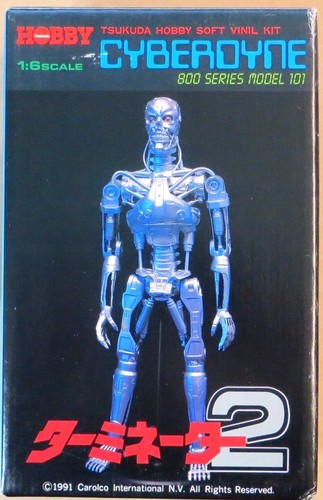 Tsukuda Terminator Cyberdyne T800 Endoskeleton Model 101 1/6 Scale Kit ...