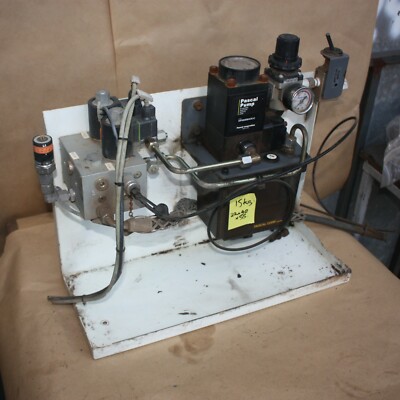 Pascal Pump PNEUMATIC Air Operated HYDRAULIC PACK Power pack unit ...