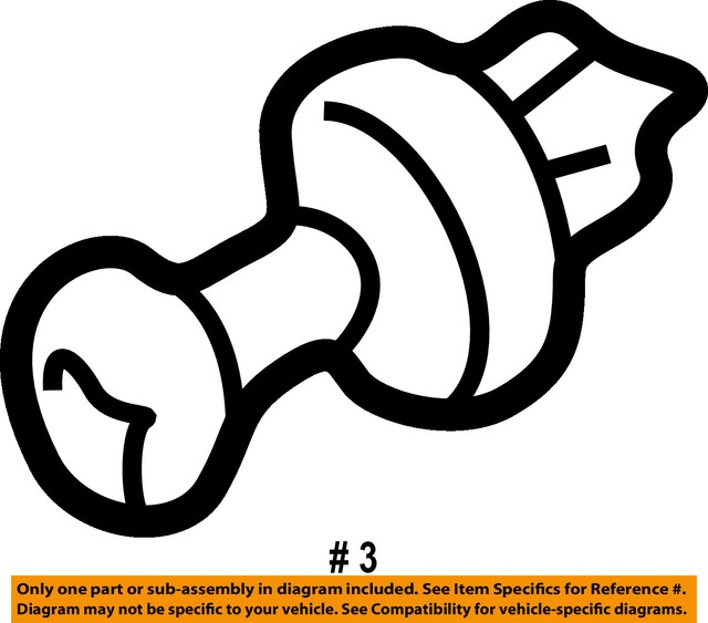 BMW OEM 08-14 X6 Fender-duct Cover Rivet 51488353567 for sale online | eBay