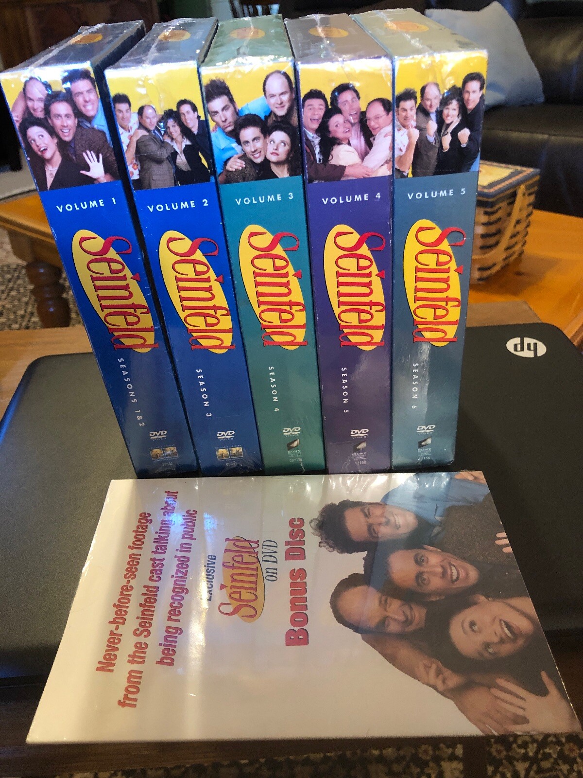 Seinfeld - Complete Seasons 1 through 6 DVD-Disc Box Sets W/Bonus Disc ...