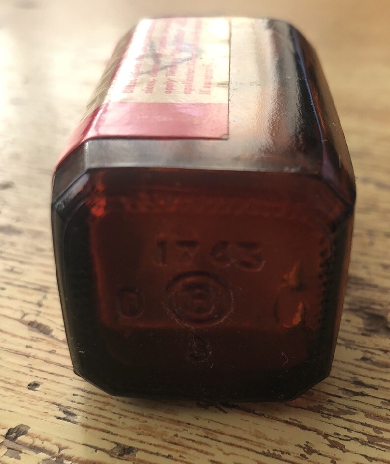 Tincture Merthiolate 1:1000 Ratio Purepac Corp. Glass Bottle Medicine ...