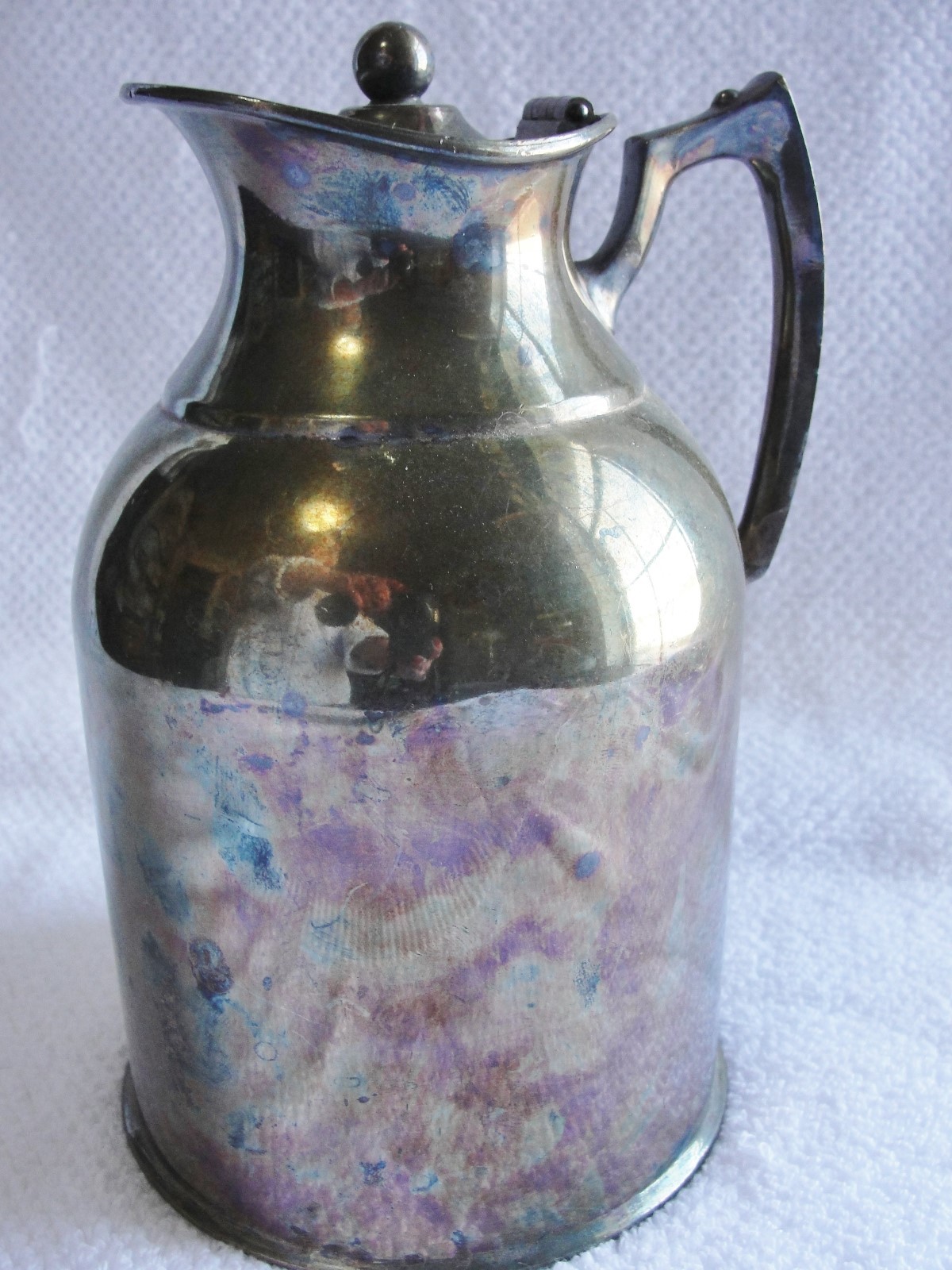 Estate Marlboro Plate Morton Parker Silver Plate Pitcher Water Canada ...