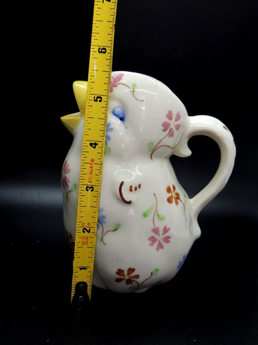 Vintage Chick Pitcher Blue Ridge China Southern Potteries Hand Painted ...