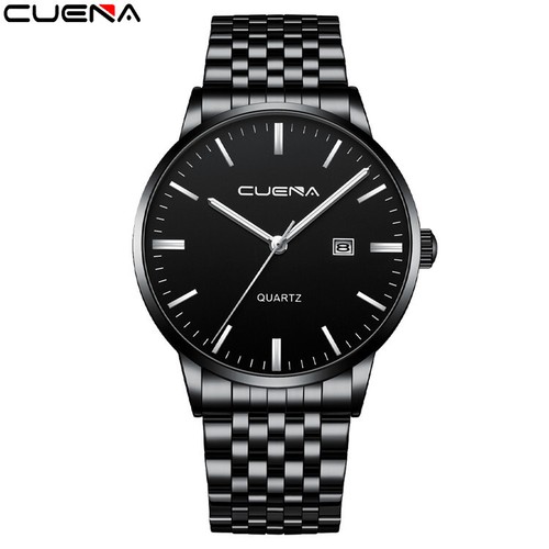 CUENA Men's Watch Fashion Casual Waterproof Calendar Multifunctional ...