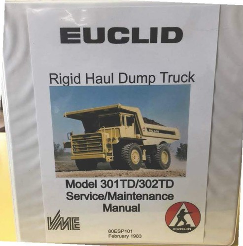 Euclid R35 301TD-302TD Series Service Manual | eBay