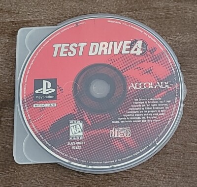 Test Drive 4 (Sony PlayStation 1, PS1)~Discs Only~Tested & Guranteed ...