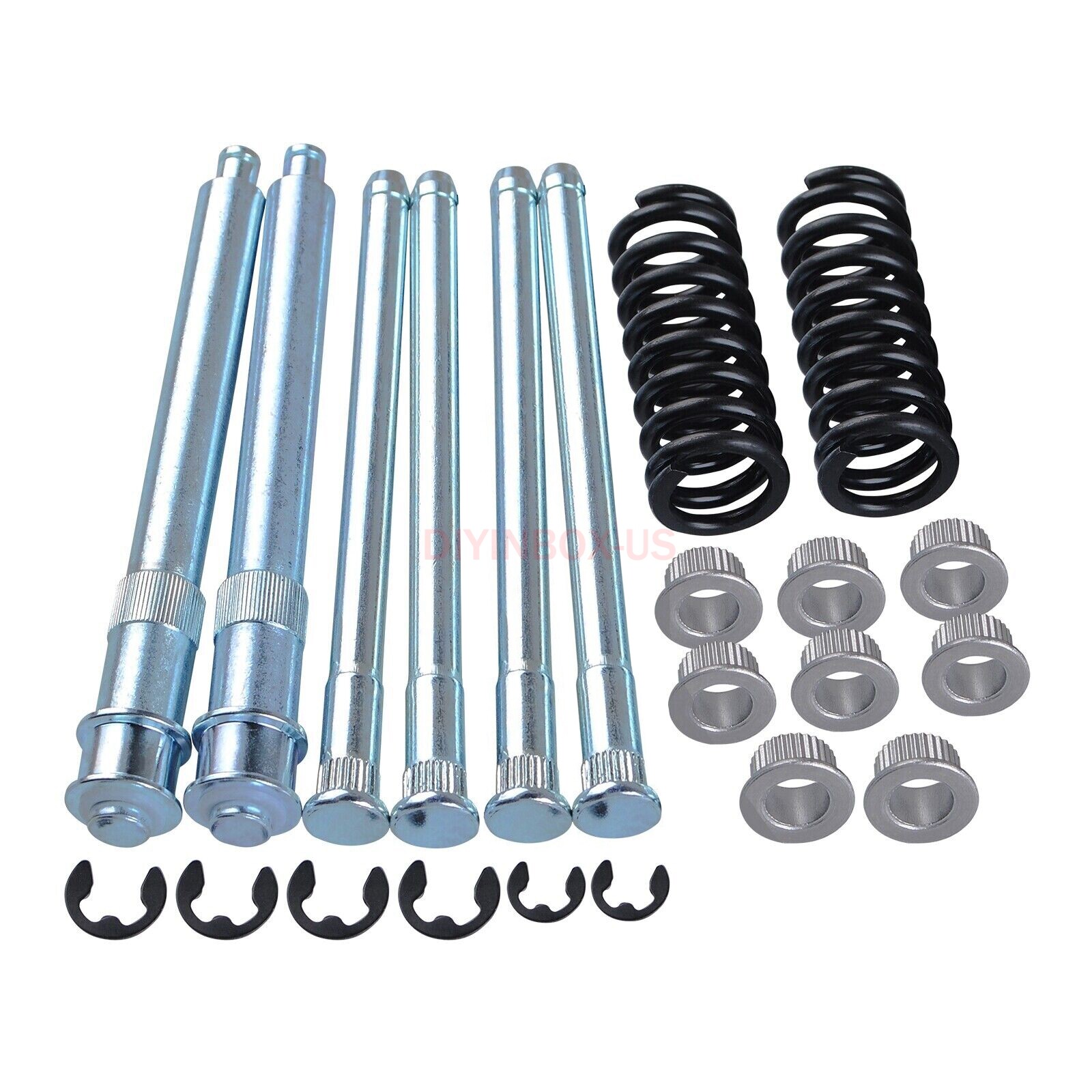 Door Hinge Pin and Bushing Repair Kit+Spring and Roller Pin Fits Chevy ...