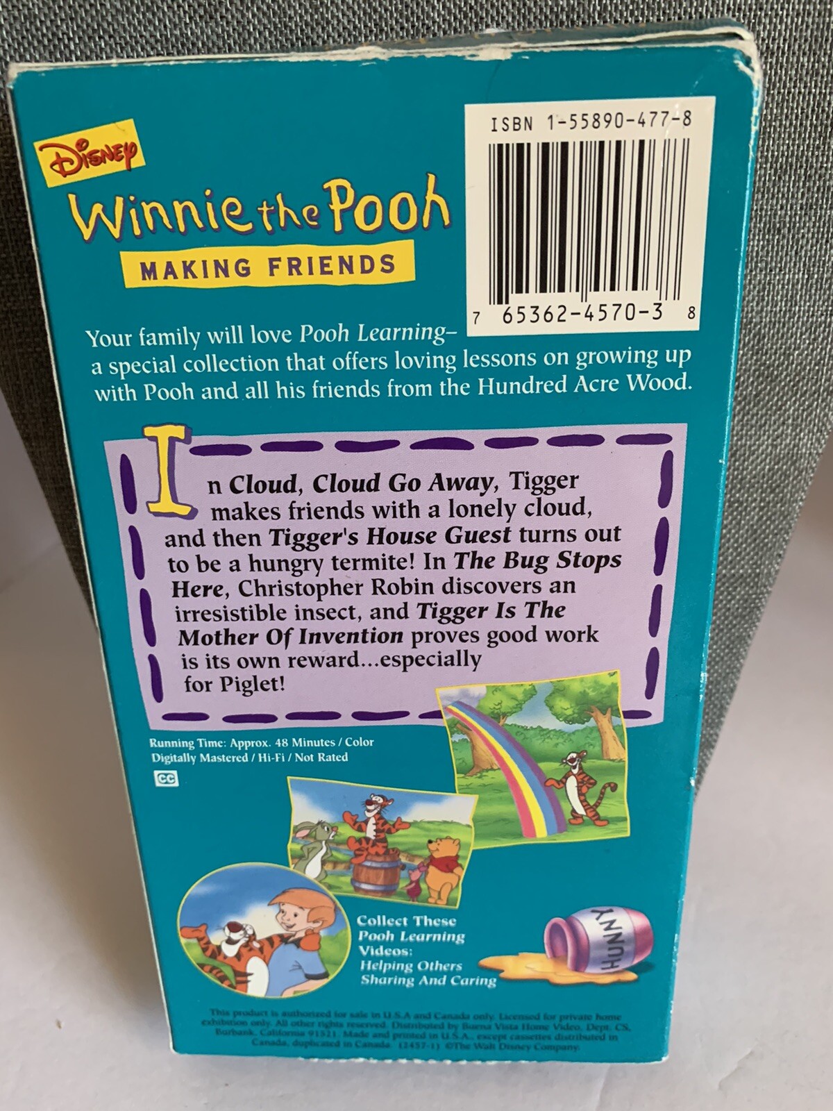 Winnie the Pooh making friends VHS | eBay
