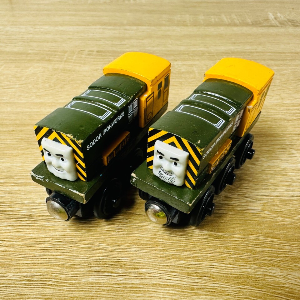 Iron Arry & Bert - Thomas the Tank & Friends Wooden Railway Magnet ...